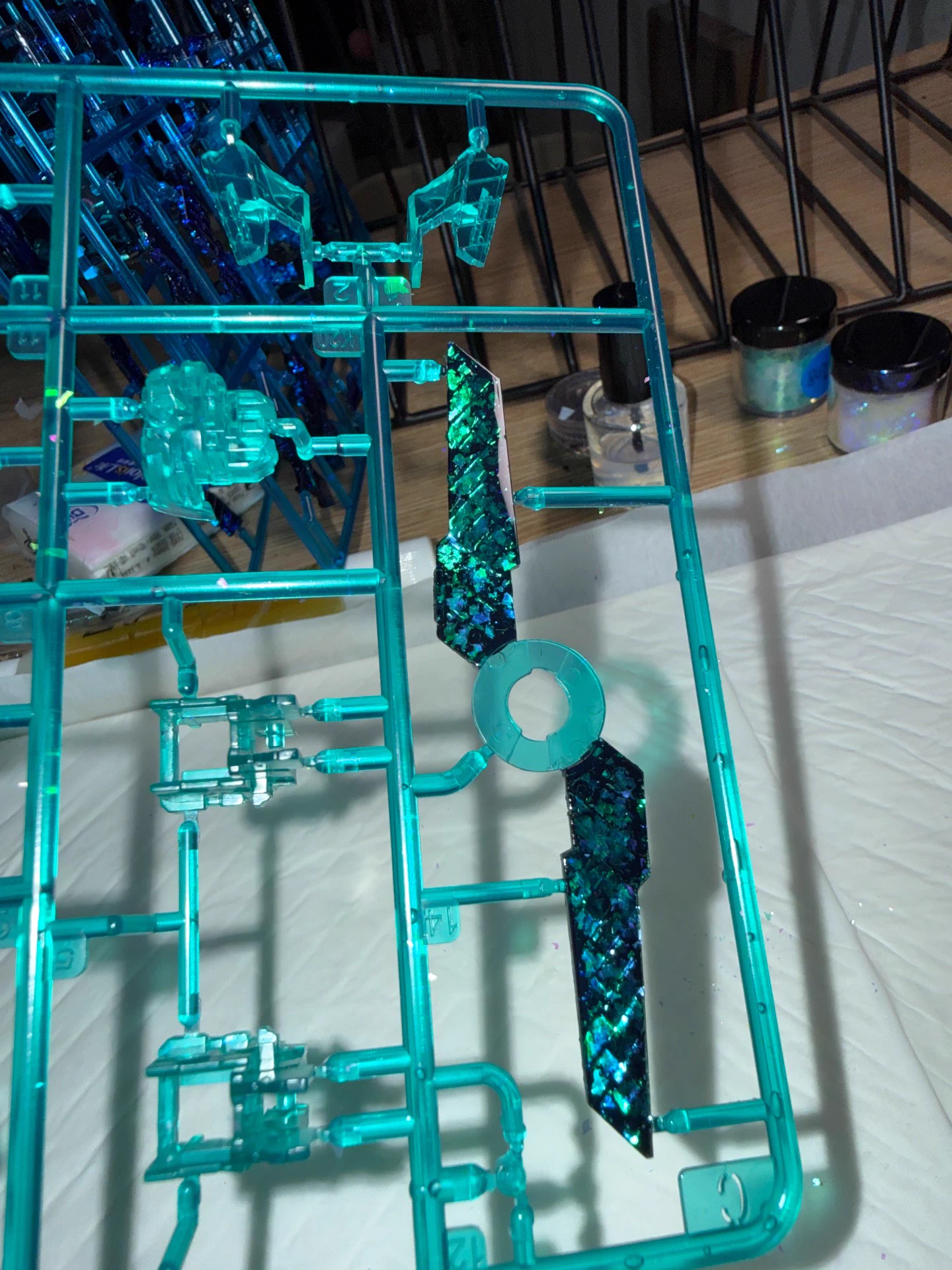 [Color customization] MG 1/100 RCW Sycomus Frame Retrofitting Suitable ...