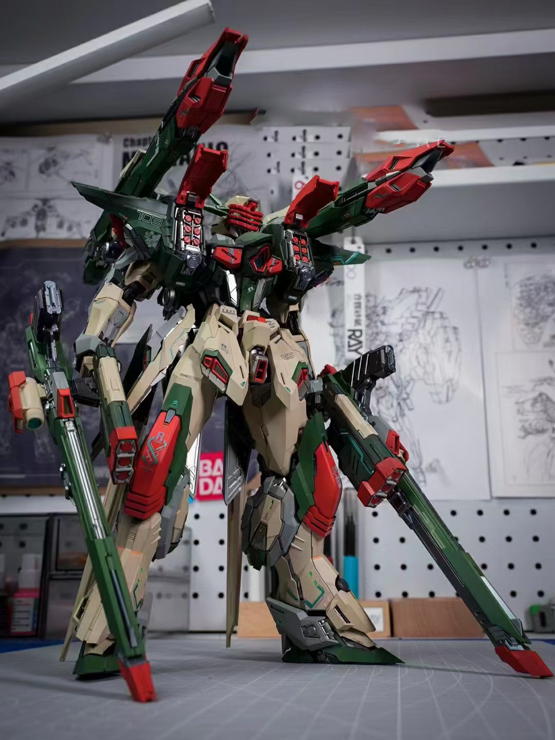 [Color customization] IN ERA+ 1/100 Ruling（Verde Buster color scheme ...